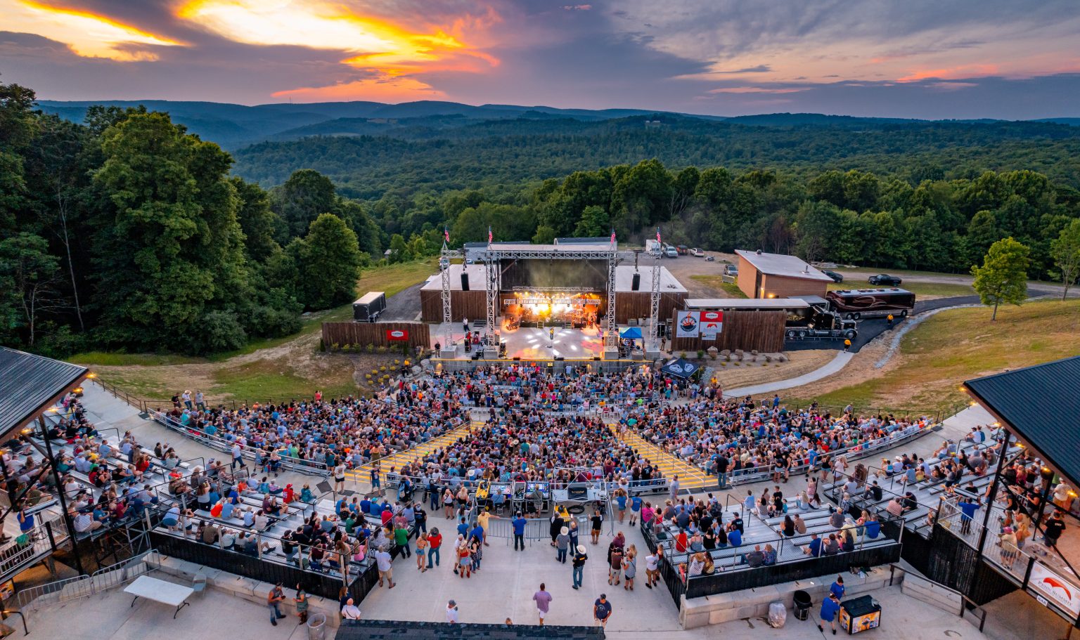 Timber Rock Amphitheater | Live Music in Farmington, PA